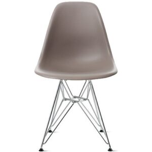 2xHome CH-RayWire(Grey) Dining Chair