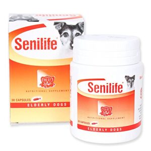 ceva animal health d59010b senilife nutritional supplement for elderly dogs- 30 capsules/ box