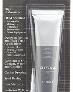 AISIN AB1184A Tube Gray Gasket Sealant (100g), 3.53 fl. oz