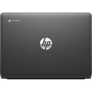 HP 2017 Newest Premium High Performance 11.6-inch Chromebook Intel Celeron Dual-Core Processor 4GB RAM 16GB eMMC Hard Drive 802.11AC WiFi HDMI Webcam Bluetooth 12-Hour Battery Chrome OS-Black