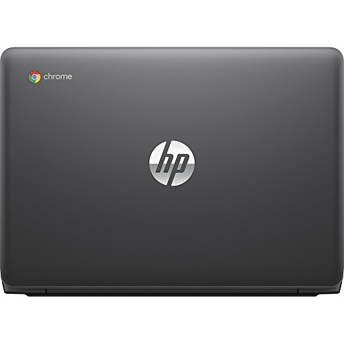 HP 2017 Newest Premium High Performance 11.6-inch Chromebook Intel Celeron Dual-Core Processor 4GB RAM 16GB eMMC Hard Drive 802.11AC WiFi HDMI Webcam Bluetooth 12-Hour Battery Chrome OS-Black