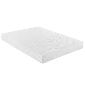 Olee Sleep 6 Inch Memory Foam Mattress, Twin XL, White