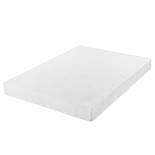 Olee Sleep 6 Inch Memory Foam Mattress, Twin XL, White