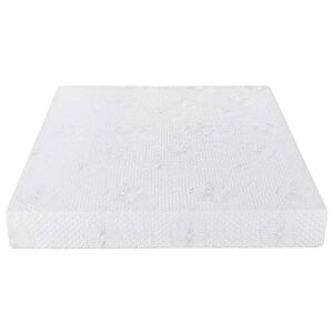 Olee Sleep 6 Inch Memory Foam Mattress, Twin XL, White