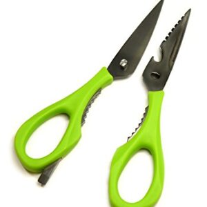 Kitchenized by Chef Mori Heavy Duty Kitchen Shears and Multi Purpose Kitchen Scissors, Utility Scissors for Chicken, Poultry, Fish, Meat, Vegetables, Herbs, and BBQ’s