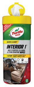 turtlewax 50648 quick and easy interior 1 multi-purpose cleaning wipes