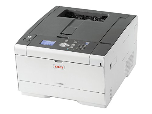 OKI 62447101 C 532dn Workgroup Printer Gray/White