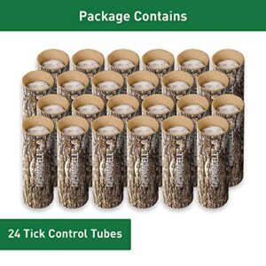 Thermacell Tick Control Tubes for Yards; 24 Tubes; Protects 1 Acre from Ticks; No Spray, No Granules, No Mess; Environmentally Friendly Alternative to Tick Spray & Tick Repellent