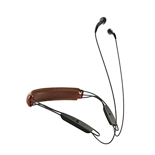 Klipsch X12 Bluetooth Neckband Headphones (Brown Leather)