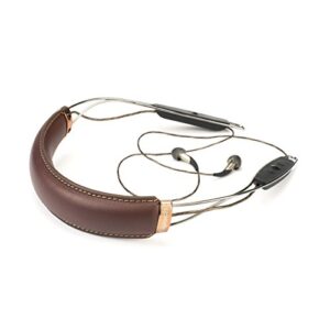 Klipsch X12 Bluetooth Neckband Headphones (Brown Leather)