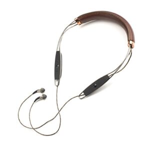 Klipsch X12 Bluetooth Neckband Headphones (Brown Leather)