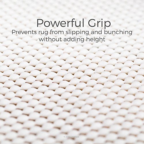 Linenspa Ultra Grip Non Slip Rug Pad - Heavy Duty Area Rug Gripper for Any Floor Surface - 8 x 10 Feet