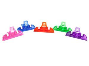 brite concepts, multi-clips, plastic, assorted bright colors, 5-count