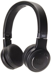 jbl duet bluetooth wireless on-ear headphones - black