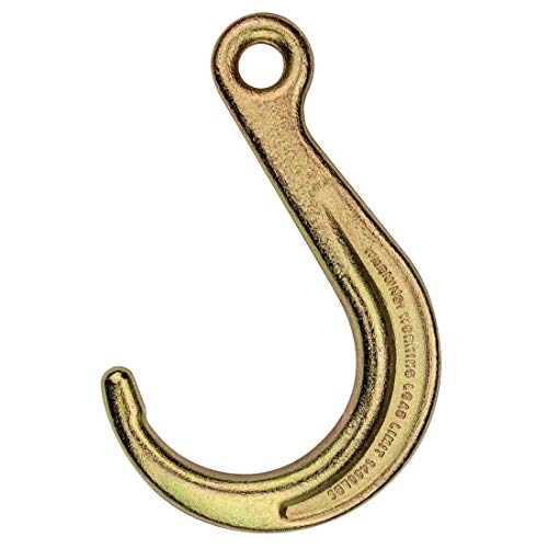 Johnstown Towing Chain Bridle with 8 Inch J Hooks and Alloy T Hooks - Grade 70 Chain - 40 Inches Long - 4,700 Pound Safe Working Load