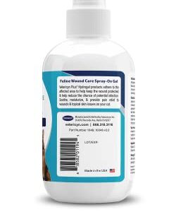 Vetericyn Plus Cat Wound Care Hydrogel Spray | Feline Healing Aid and Wound Protectant, Sprayable Gel to Relieve Cat Itchy Skin. 3 ounces