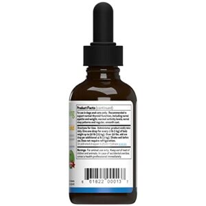 Pet Wellbeing Thyroid Support Gold for Cats - Vet-Formulated - Supports Overactive Thyroid in Felines - Natural Herbal Supplement 2 fl oz (59 ml)