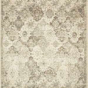 Unique Loom Tuareg Collection Vintage Distressed Traditional Area Rug, 8' x 10' Rectangle, Beige/Brown