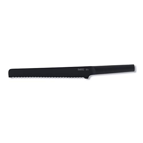 Berghoff Ron Titanium Ceramic Coated Non-Stick Bread Knife, Black