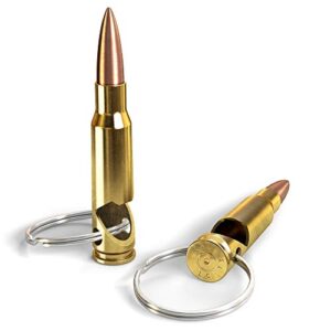 .308 real bullet keychain bottle opener - made in the usa