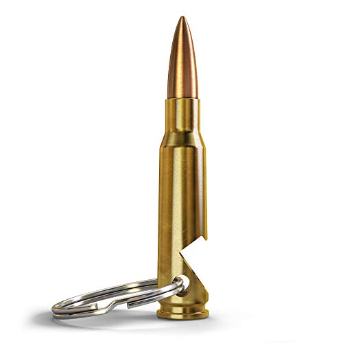 .308 Real Bullet Keychain Bottle Opener - Made in the USA