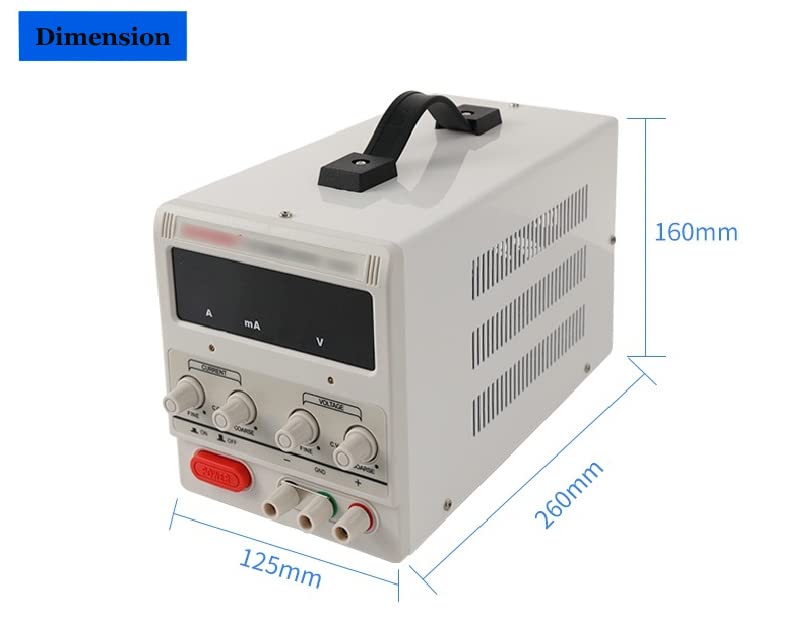 Precision 0-100V,0-3A Adjustable Switch Power Supply Digital Regulated Lab Grade