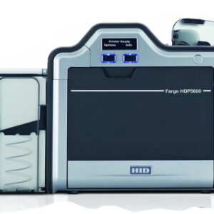 Fargo HDP5600 Single-Side ID Card Printer & Supplies Bundle with Card Imaging Software 93600