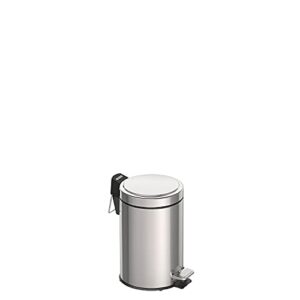 tramontina 3l stainless steel pedal, waste, bin, garbage, trash, 170x170x210mm