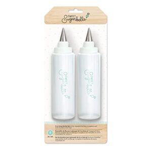 sweet sugarbelle- bottle coupler set- 8 oz. (white)