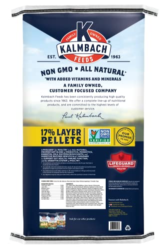 Kalmbach Feeds 1 Piece Layer Pellets, 50 Lb