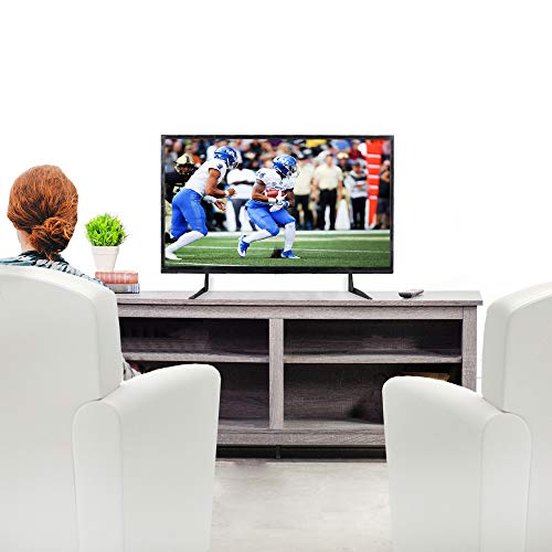 VIVO Universal Tabletop TV Stand for 22 to 65 inch LCD Flat Screens | VESA Mount with Hardware Included