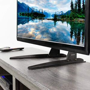 VIVO Universal Tabletop TV Stand for 22 to 65 inch LCD Flat Screens | VESA Mount with Hardware Included