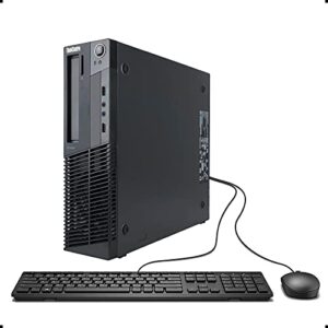 lenovo thinkcentre premium high performance m91p desktop computer, intel core i5 quad-core processor 3.1ghz, 8gb ram, 1tb hdd, windows 10 home (renewed)