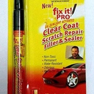 Car Scratch Repair Remover Filler & Sealer Painting Pen Clear Car Coat Applicator for All Cars, Not for Deep Scratch