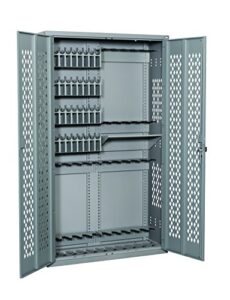 datum storage argos hinged door weapons cabinet holds 18 rifles & 40 pistols, 72", desert sand