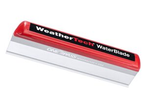 weathertech waterblade - non-scratch silicone squeegee for safe water removal