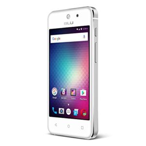 blu vivo 5 mini - 4.0" smartphone factory unlocked, aluminum design, silver