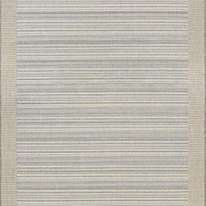 Couristan Monaco Indoor/Outdoor Area Rug for Patios, Decks, Kitchens, and Laundry Rooms, All-Weather, Pet-Friendly and Easy to Clean, Bowline Pattern in Cocoa Natural-Ivory, 5'3" x 7'6"