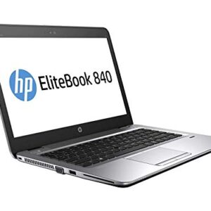 HP EliteBook 840 G3 Business Laptop: 14", Intel Core i5-6200U, 500GB HDD, 4GB DDR4 RAM, Webcam, Windows 7 Professional (Win 10 Pro 64-bit License)