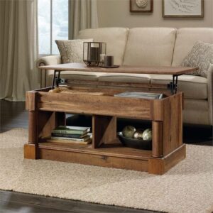 Sauder Palladia Lift Top Coffee Table, Vintage Oak finish