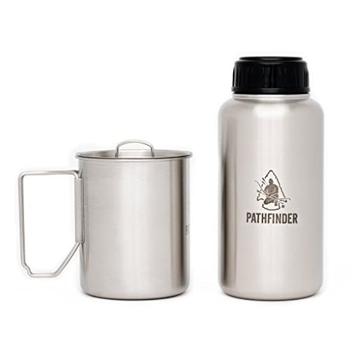 Pathfinder Bottle and Nesting Cup Set, 32 ounces