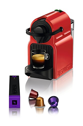 Nespresso BEC120RED Inissia Espresso Machine by Breville, 24 ounces, Red