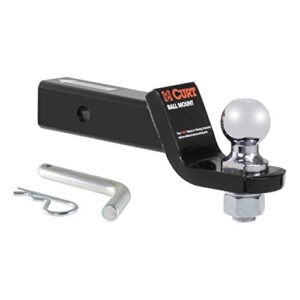 Curt Class 3 Trailer Hitch Tow Package with 2in Ball for 2012-2016 Honda CR-V