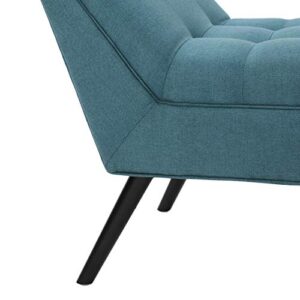 Christopher Knight Home Demi Fabric Bench, Dark Teal