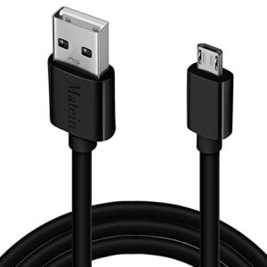 android charging cable, 15ft charger cable for ps4 xbox one controller, durable micro usb cord fast charging sync wire for samsung galaxy s7 edge s6 s5,lg,moto g5,black