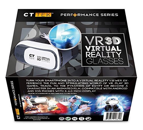 CT TEK Performance Series VR 3D Virtual Reality Glasses