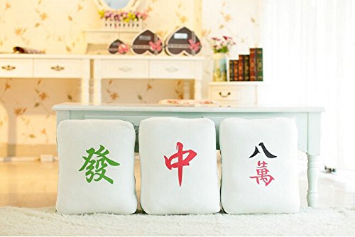 Nunubee Mahjong Pillow Throw Pillow Cushion Stuffed Toys(Pattern11)