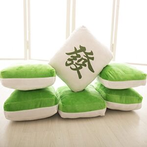 Nunubee Mahjong Pillow Throw Pillow Cushion Stuffed Toys(Pattern11)