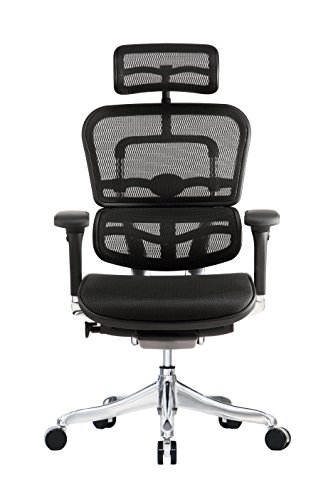 Eurotech Seating Ergo Elite High Back Chair, Black