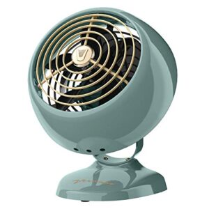 vornado vfan mini classic personal vintage air circulator fan, green